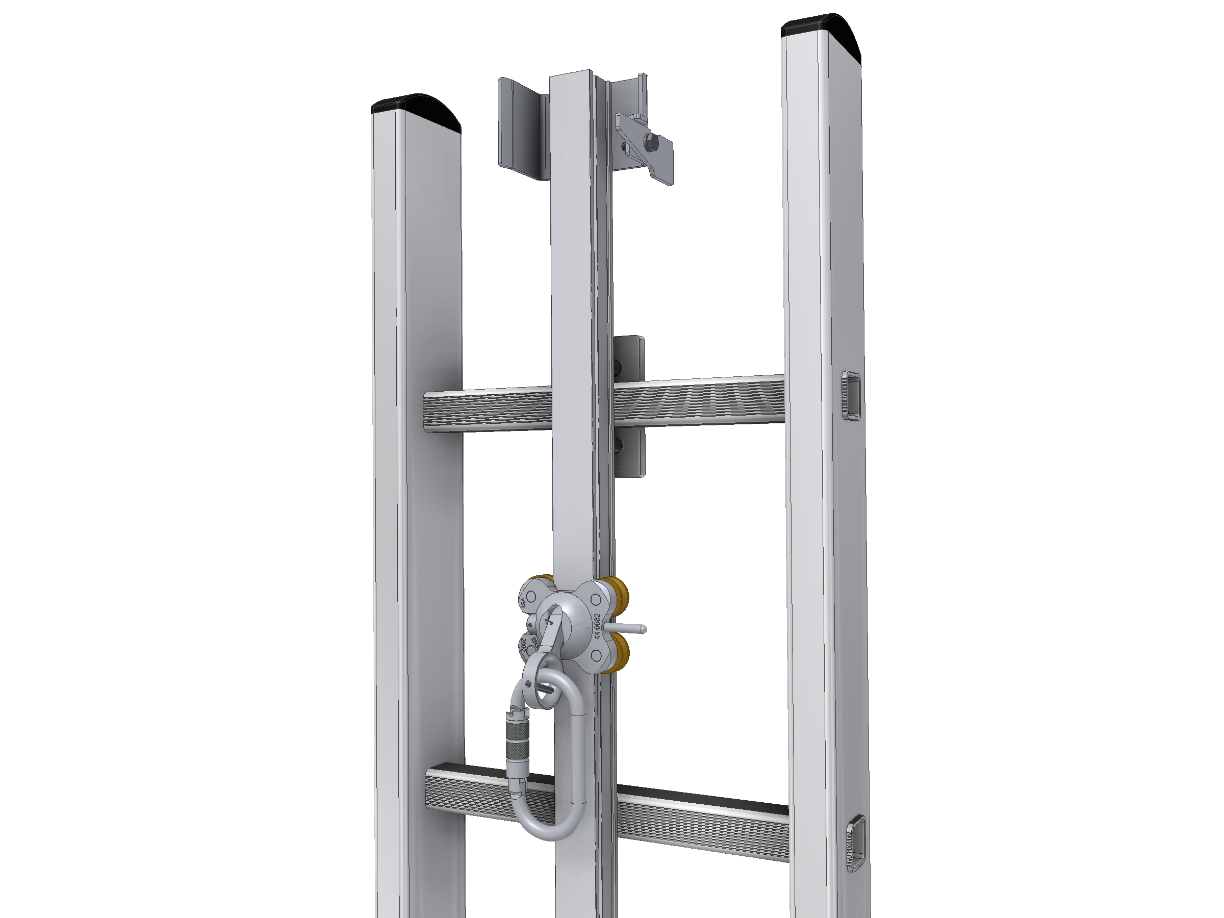 Climbing protection system | Fixed guide in accordance with EN 353-1 ...